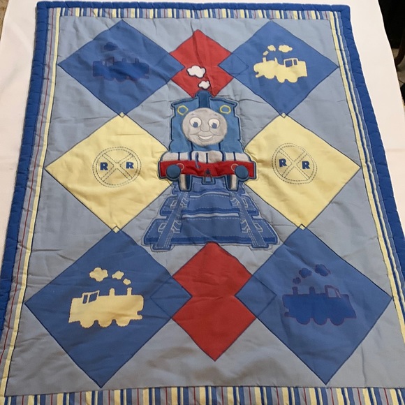 Bedding | Vintage 9s Thomas The Tank Engine Blue Childrens | Poshmark